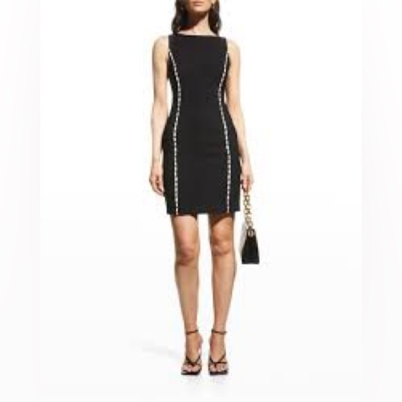 Carlisle | Dresses | Carlisle New York Black White Stitch Accent Pencil ...